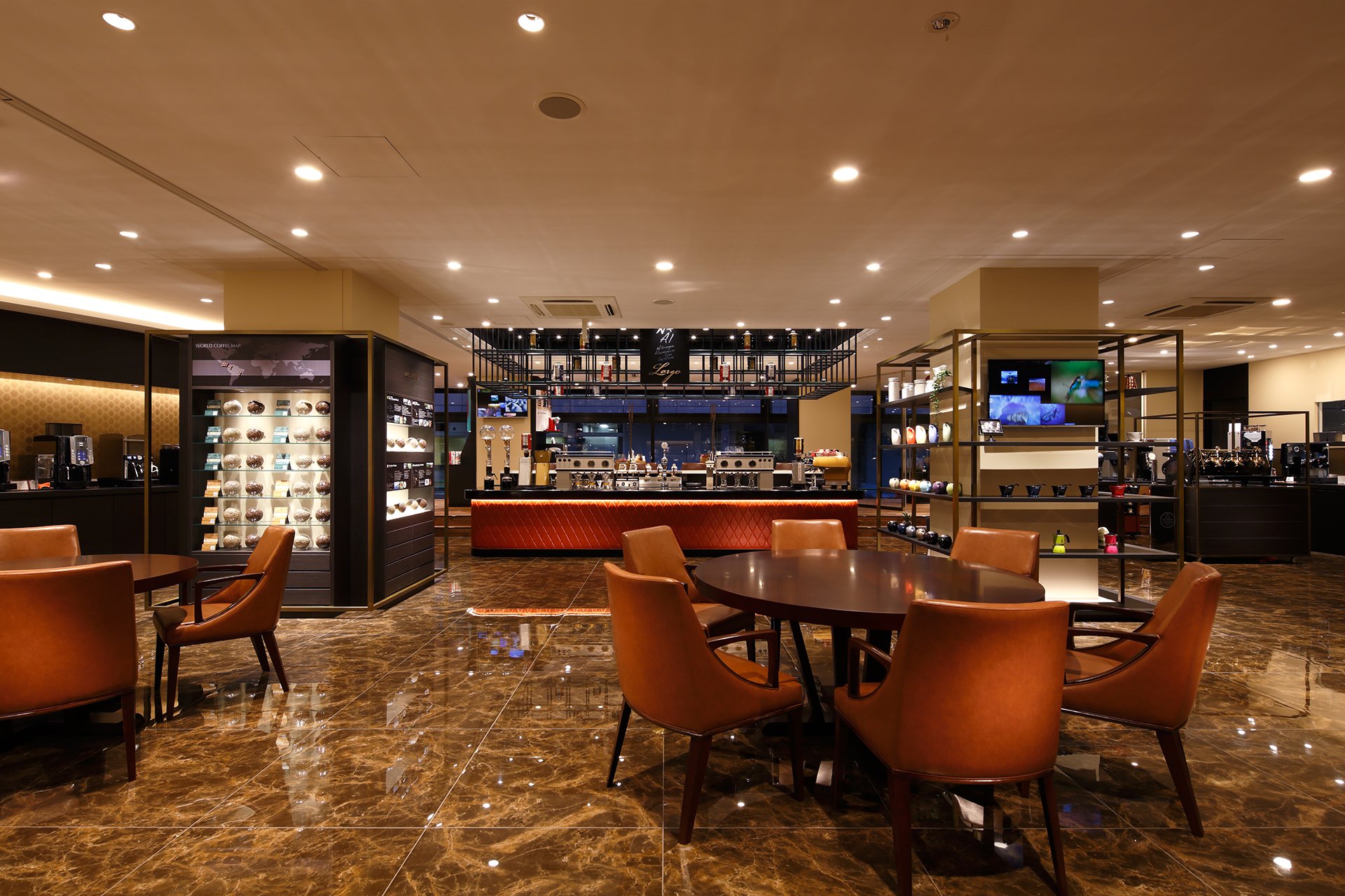 UCC COFFEE ACADEMY TOKYO｜空間事例 KOKUYO DESIGN WORKS